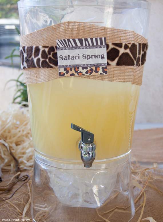 "Get Wild" Safari Theme Party - Safari Birthday Party - Press Print Party!