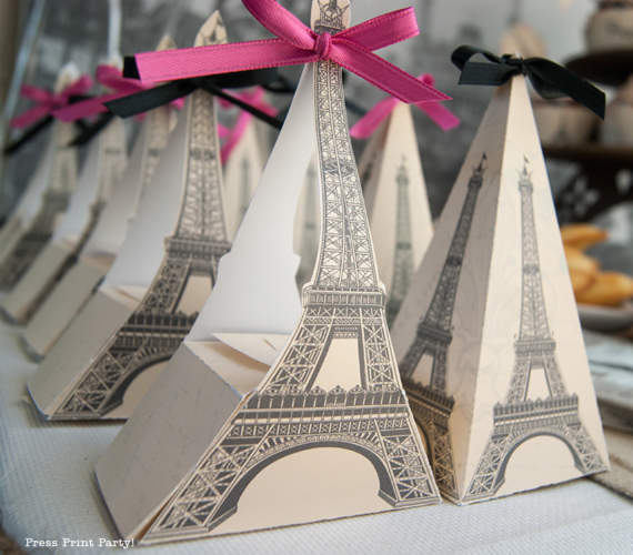 Paris Party Decor Ideas with a French Vintage Flair - Press Print Party!