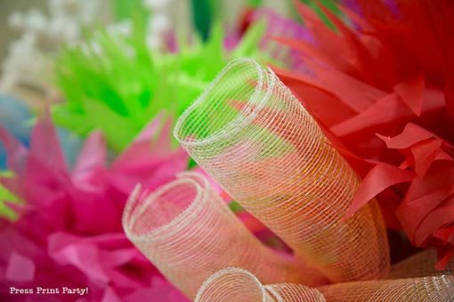 How to Make a Coral Reef Decoration - by Press Print Party!