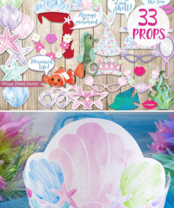How to Make a Coral Reef Decoration - by Press Print Party!