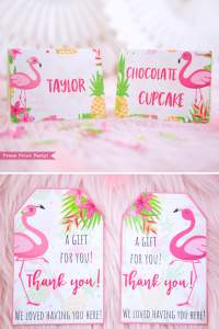 Flamingo Party Printable Package - Press Print Party!