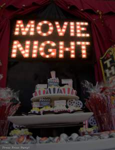 How to Make a Movie Marquee Sign That Lights Up (Movie Night) - Press ...
