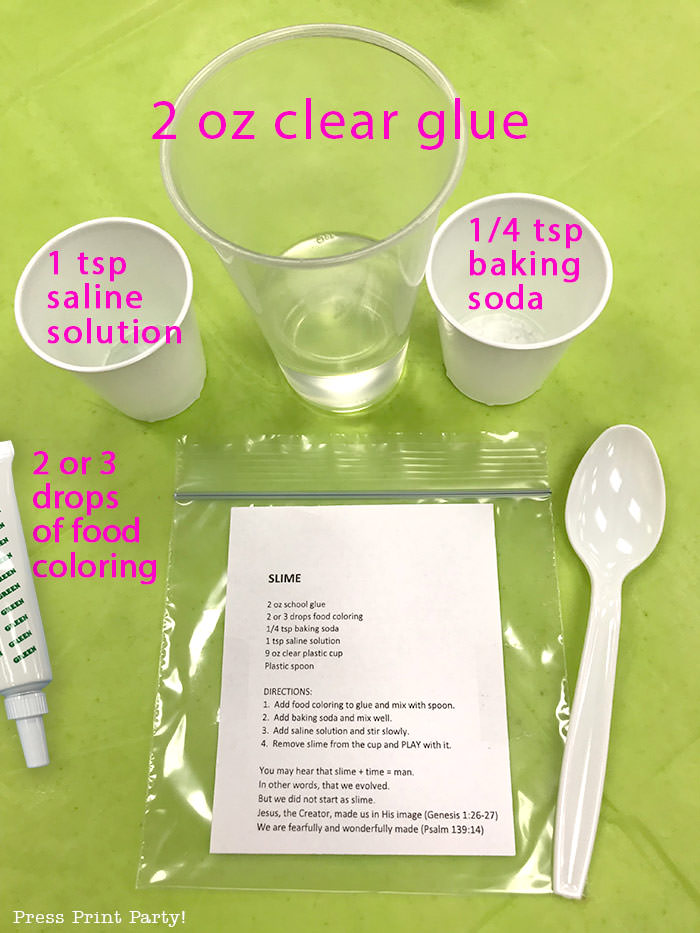 Foolproof Slime Recipe Works Every Time Press Print Party 