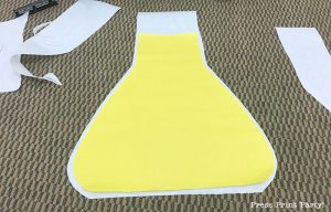 DIY Science Party Decorations (Giant Beakers) - Press Print Party!