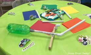DIY Stomp Rockets & Stomp Rocket Launcher - Press Print Party!