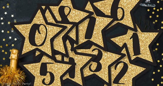 FREE New Years Banner Printable (For Any Year) Press Print Party