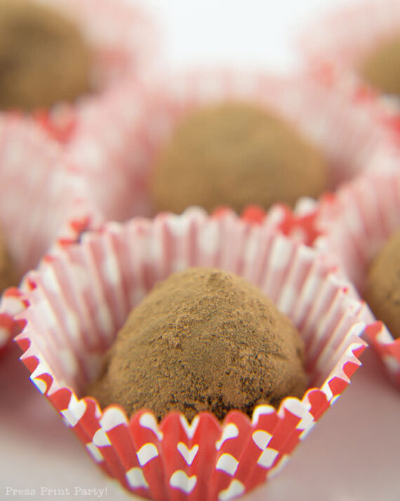Authentic French Chocolate Truffle Recipe - Press Print Party!