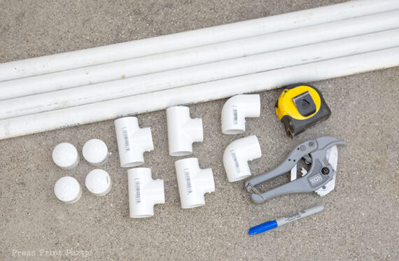 Easy PVC Backdrop Frame DIY - Press Print Party!