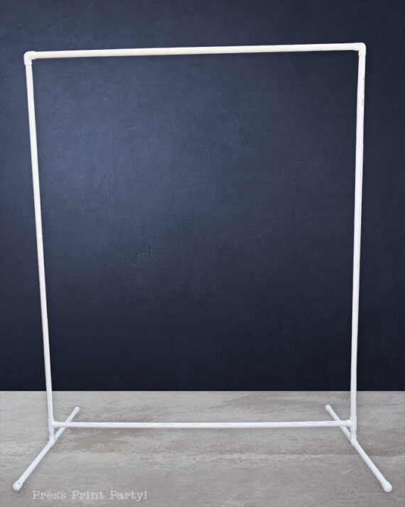 Easy PVC Backdrop Frame DIY - Press Print Party!