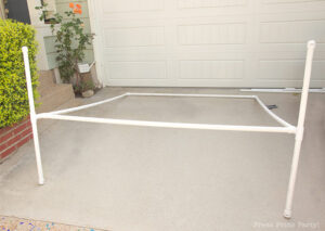 Easy PVC Backdrop Frame DIY - Press Print Party!