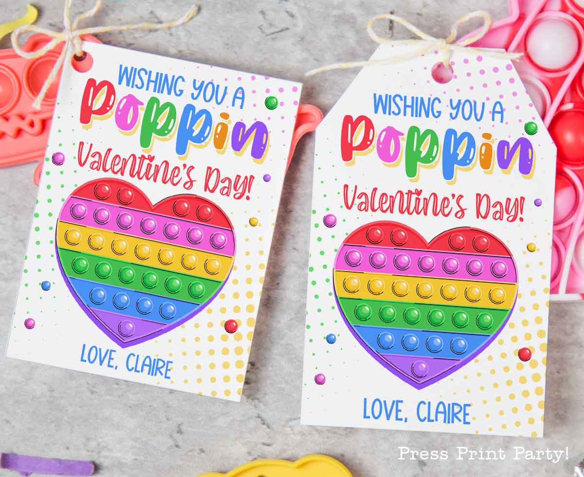 27 Unique Printable Kids Valentines Cards Ideas for School - Press ...