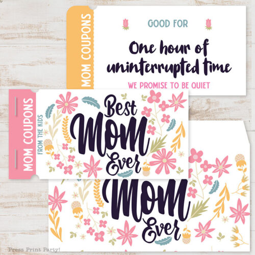 110 Mother's Day Coupon Ideas to Celebrate Your Mom Right