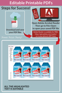 Appreciation Gift Tag Printable, "You're Soda-lightful" - Press Print ...