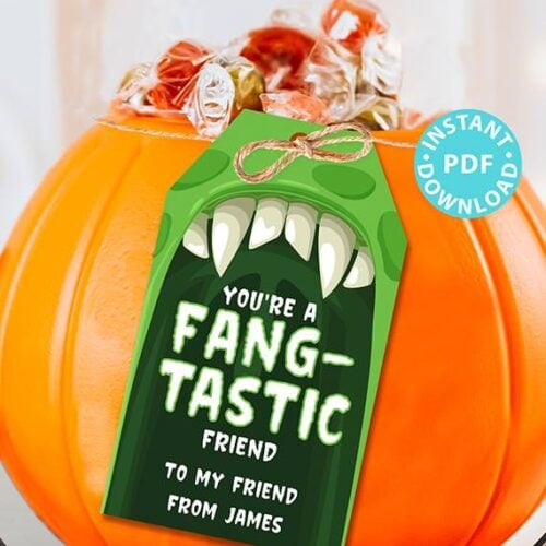 Halloween Tag Printable, Thank you for all you Boo - Press Print Party!