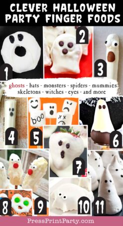 83 Clever Halloween Party Finger Foods & Terrific Appetizers