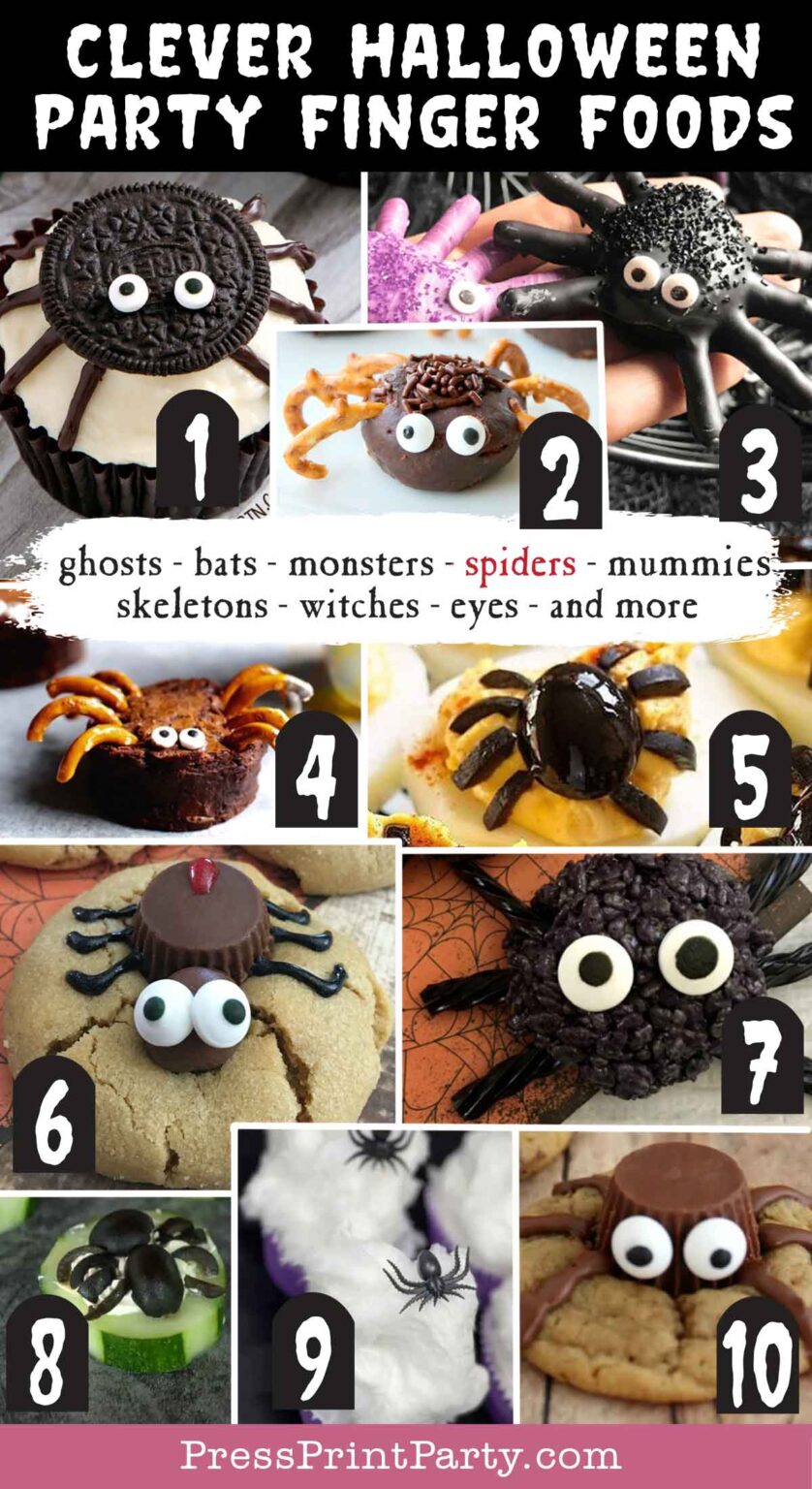 83 Clever Halloween Party Finger Foods & Terrific Appetizers