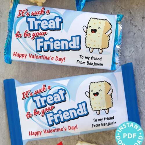 Goldfish Valentine Printable Card, I'm so Glad we Swim in the Same School