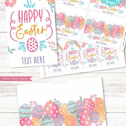 The Easter Story Snack Mix Printable Tag and Bag Topper, Whimsy - Press ...