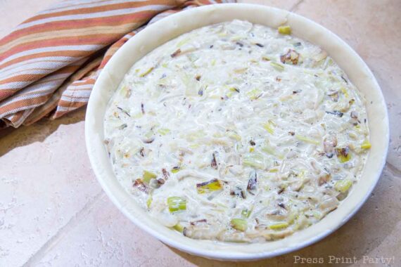 Authentic French Leek Tart Recipe (Flamiche aux Poireaux)