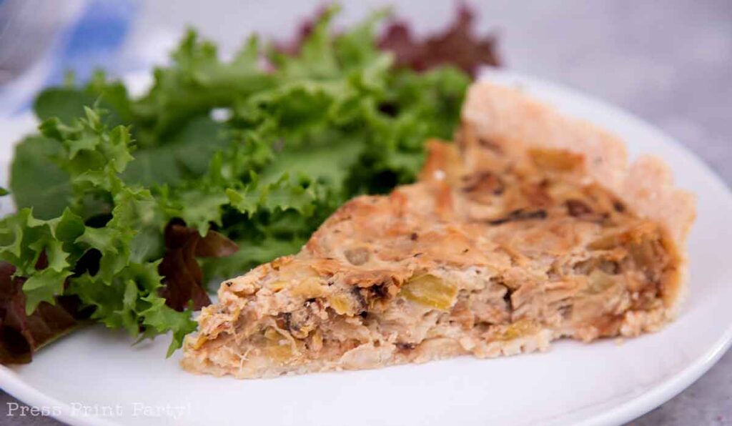 Authentic French Leek Tart Recipe (Flamiche aux Poireaux)