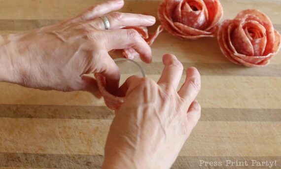 Make a Salami Rose and 4 Easy Ways to Display Charcuterie Meat - Press ...
