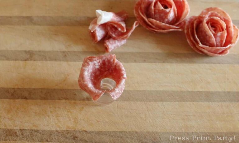 Make a Salami Rose and 4 Easy Ways to Display Charcuterie Meat