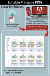 Back to School Teacher Gift Tags Printable Sweet Year