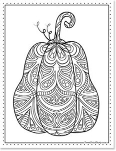 10 Free Printable Pumpkin Coloring Pages Perfect for Fall