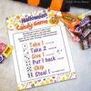 Halloween Candy Game Free Printable: Fun Candy Swap Game for kids