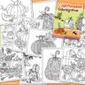 10 Free Printable Pumpkin Coloring Pages Perfect for Fall