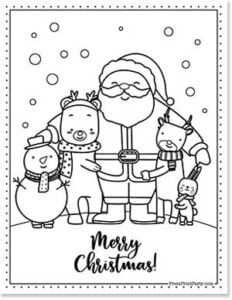 10 Free Festive Coloring Pages for Christmas Perfect for Kids - Press ...