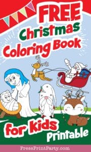 10 Free Festive Coloring Pages for Christmas Perfect for Kids - Press ...