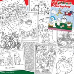 10 Free Festive Coloring Pages for Christmas Perfect for Kids - Press ...