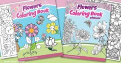 20 Coloring Pages of Flowers for Kids and Adults Free Printable