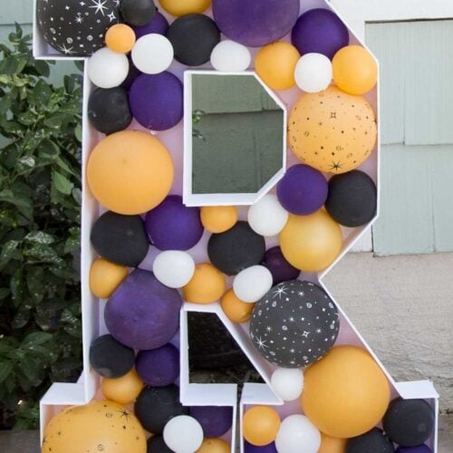 Create Stunning Balloon Mosaic Letters for Graduation