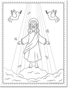 10 Free Easter Religious Coloring Pages for Holy Week