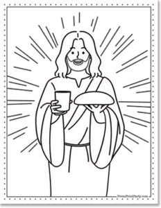 10 Free Easter Religious Coloring Pages for Holy Week