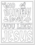 10 Free Easter Religious Coloring Pages for Holy Week