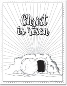 10 Free Easter Religious Coloring Pages for Holy Week