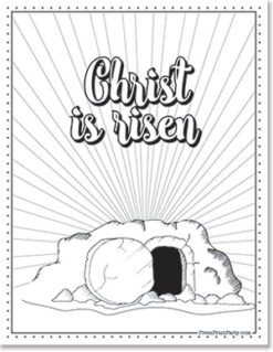 10 Free Easter Religious Coloring Pages for Holy Week