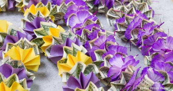 How to Make a Graduation Money Lei 2 Easy Ways