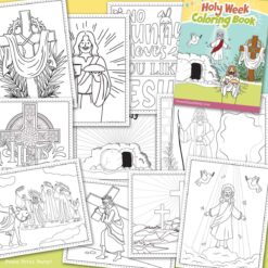 10 Free Easter Religious Coloring Pages for Holy Week