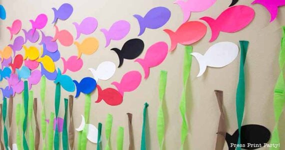 Free Fish Template Printable: Perfect for Under-the-Sea Party Decor ...