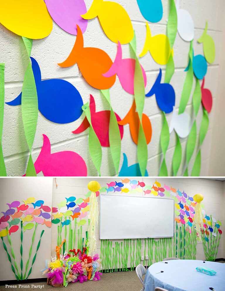 Free Fish Template Printable: Perfect for Under-the-Sea Party Decor ...