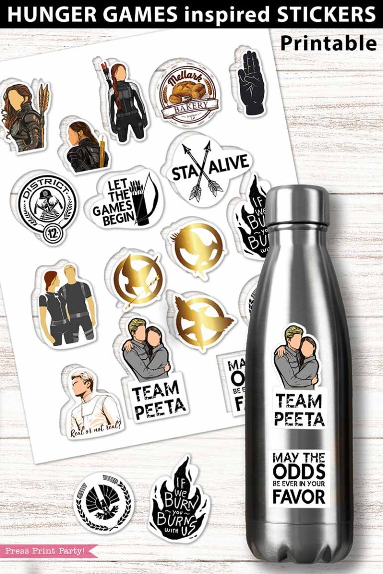 District Games Party Printables Set - Perfect for a Hunger Games Party ...