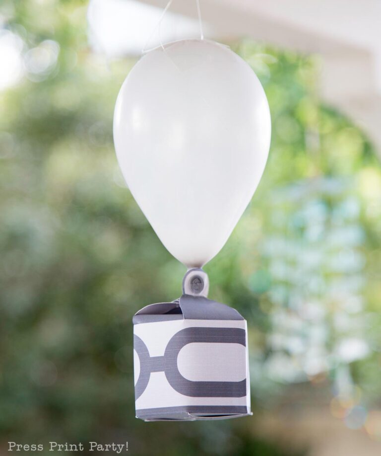 How to Make Hunger Games Parachute Favor Boxes and Wow Your Guests