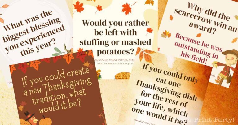 89 Thanksgiving Conversation Starters to Engage and Delight Your Guests