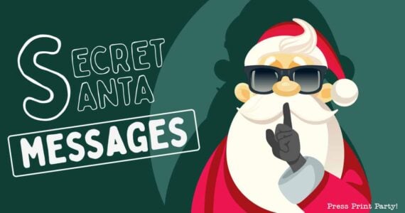 100+ Thoughtful Secret Santa Messages and Poems for Gifts