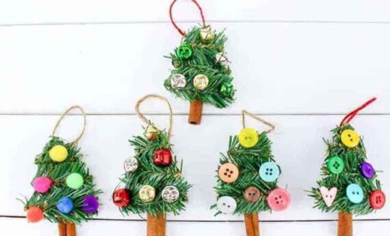 55 DIY Christmas Ornaments for Kids of all Ages