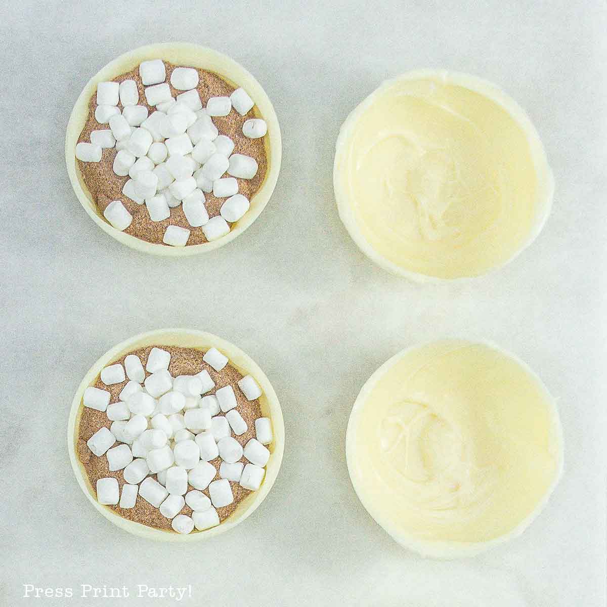 Homemade Snowball Hot Cocoa Bomb Recipe for Gifts